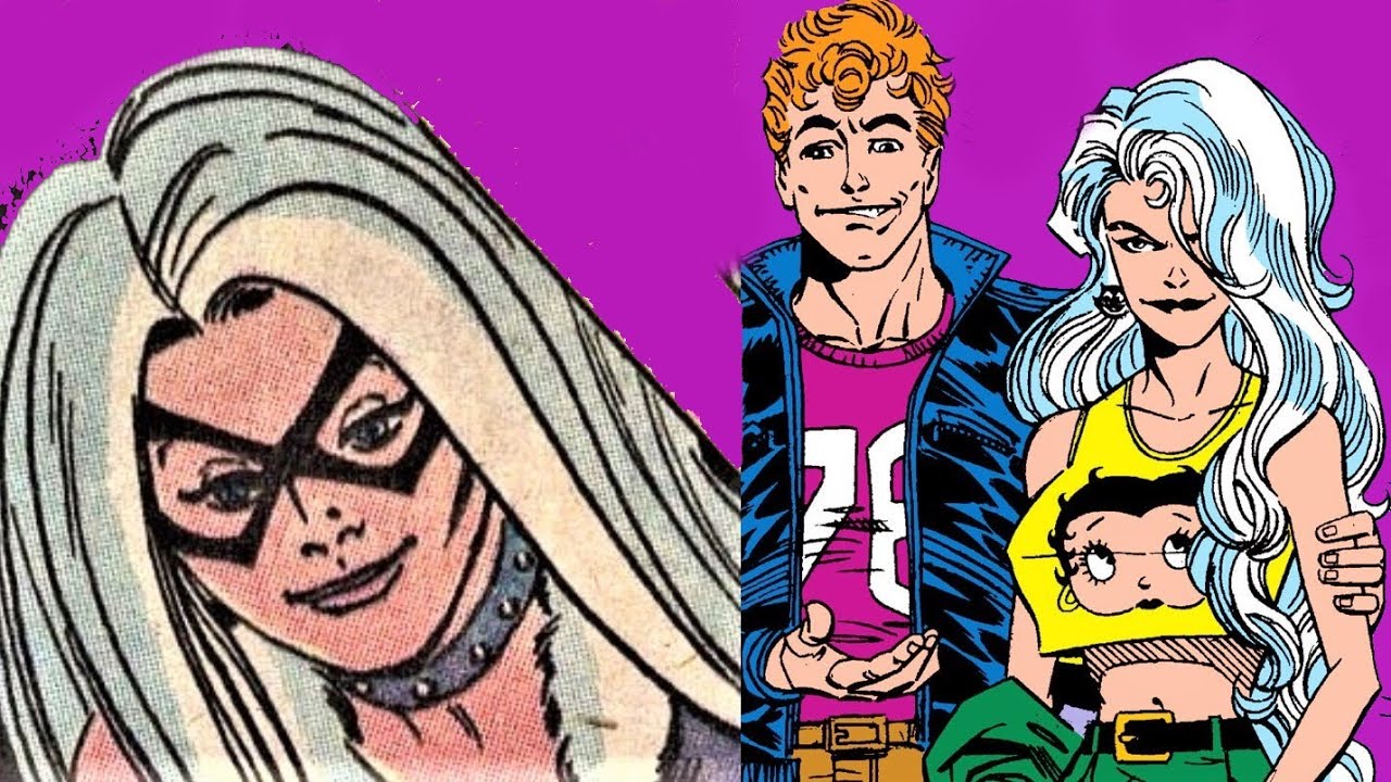 BLACK CAT "Flash Romance" Marvel Comics - YouTube