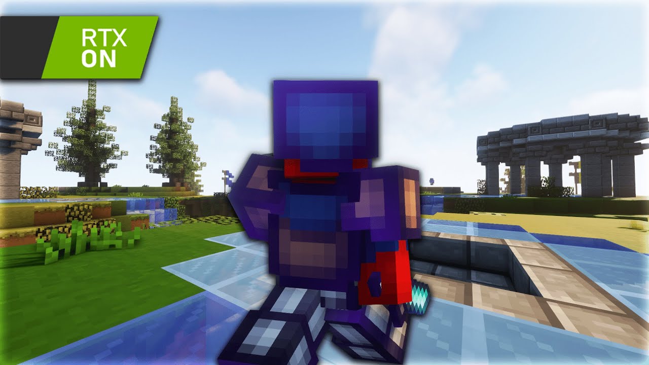 BEDWARS mais avec SHADER - YouTube