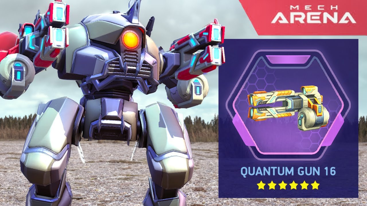 Double Quantum Gun 16 | Is it worth your investment? | Mech Arena - YouTube