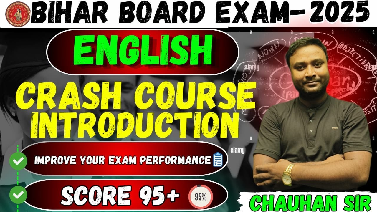"Bihar Board 12th English Crash Course | Complete Syllabus | Board Exam ...