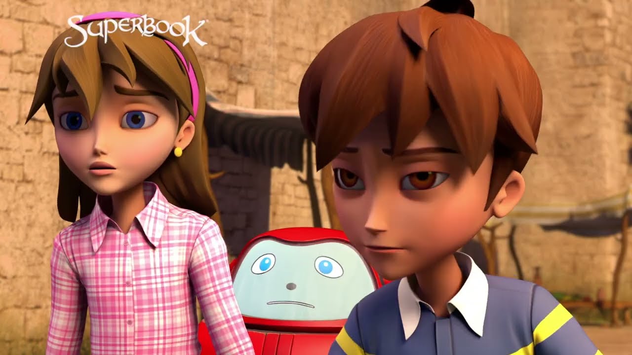 SuperBook - Season 4 - Episode 04 - Jesus Heals the Blind - YouTube