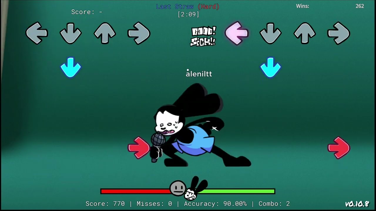 jogando fnf (mod do oswald) - YouTube