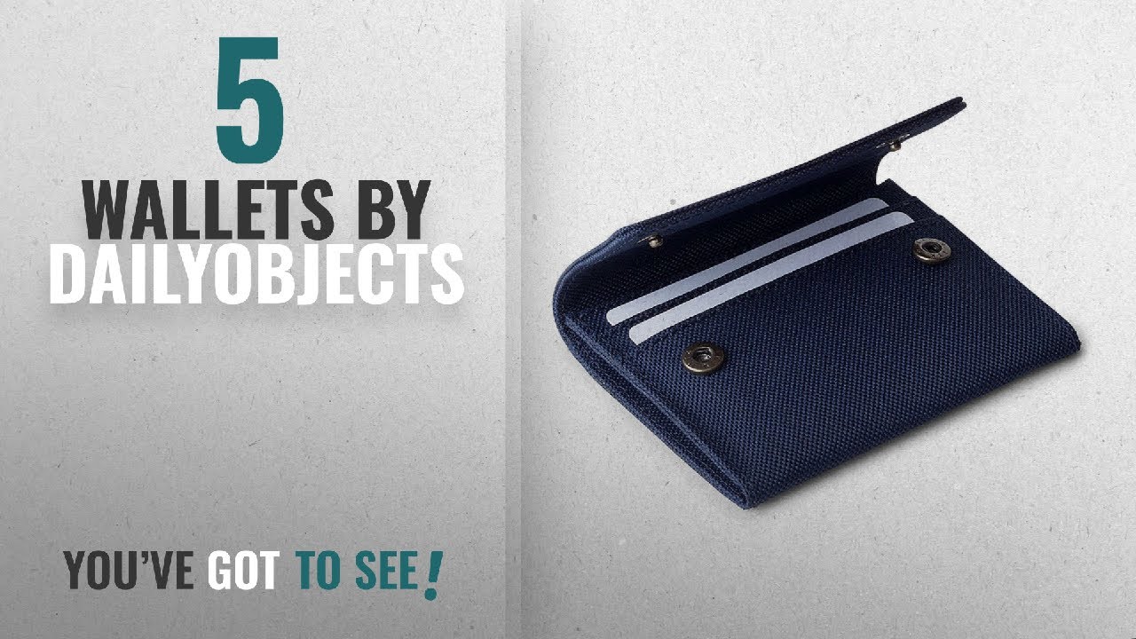 Top 10 Dailyobjects Wallets [2018]: DailyObjects Blue Ballistic Nylon ...