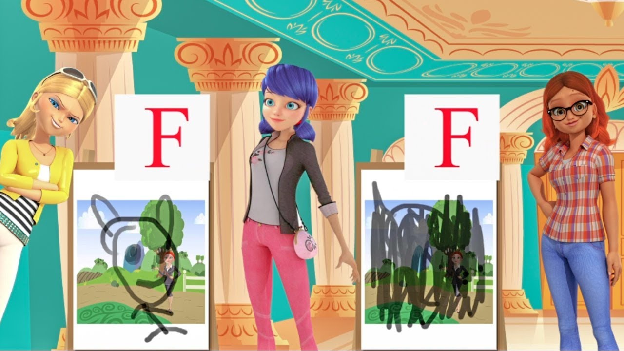 MIRACULOUS 🐞 Drawing Lesson at Museum Tales of Ladybug and Cat Noir ...