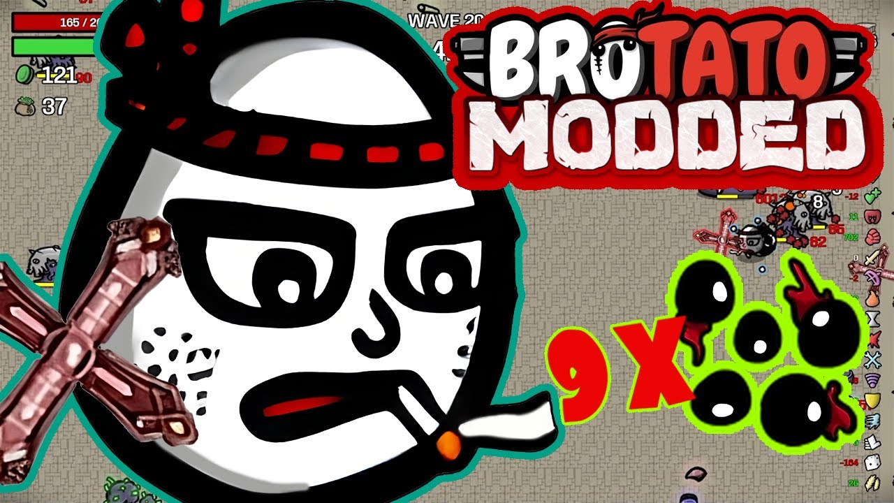Endless | How Far Can 9 Alien Eyes Get in Endless Mode? | Brotato ...