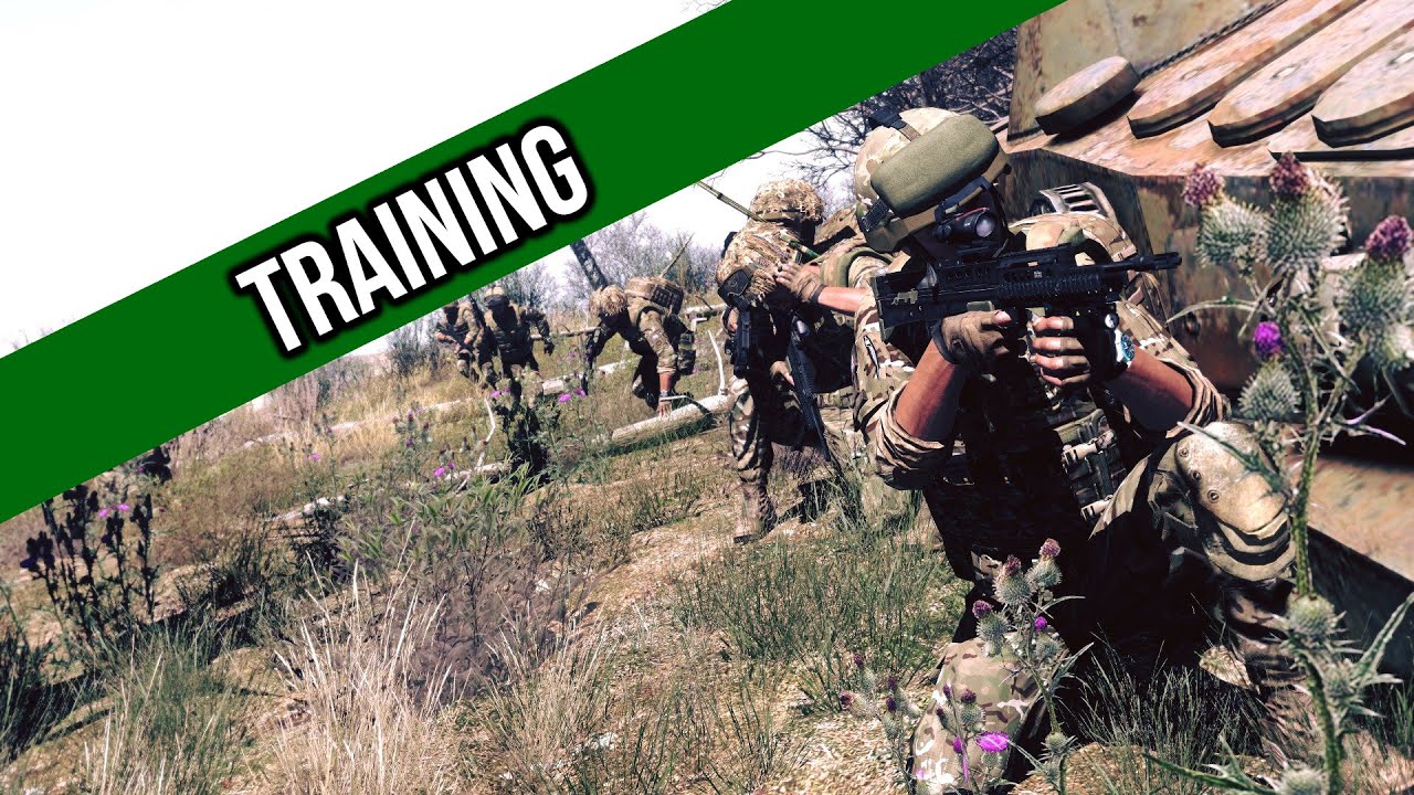 3CB ArmA 3: Section Battle Orders & Movement - Training - YouTube