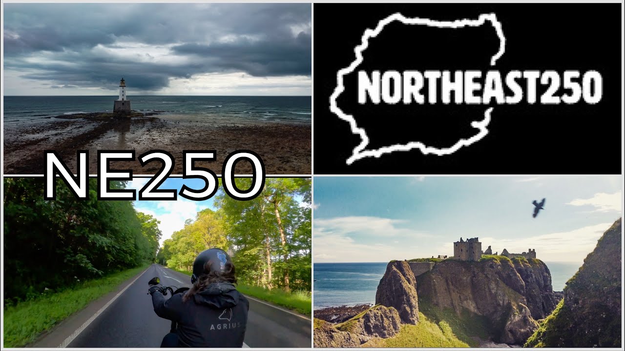 Father & Son do the NE250 on a Harley Iron and a Honda spirt ...