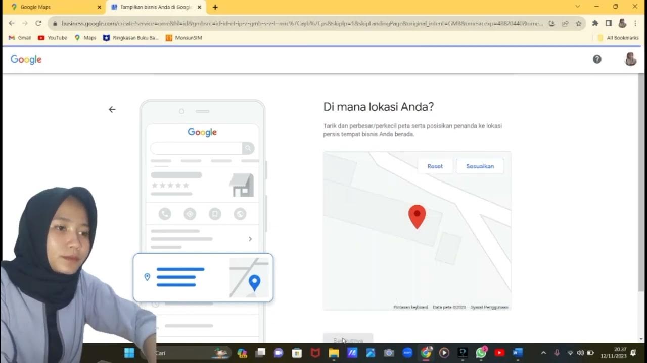 TUTORIAL MEMBUAT GOOGLE MAPS BISNIS - YouTube