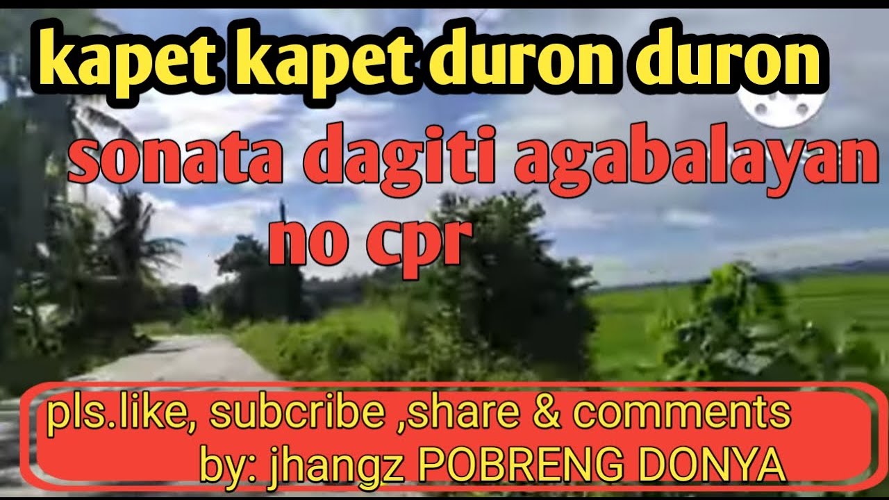 kapet kapet duron duron sonata dagiti agabayan - YouTube
