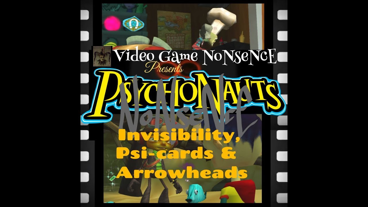 Psychonauts™Invisibility, Psi-cards & Arrowheads - YouTube