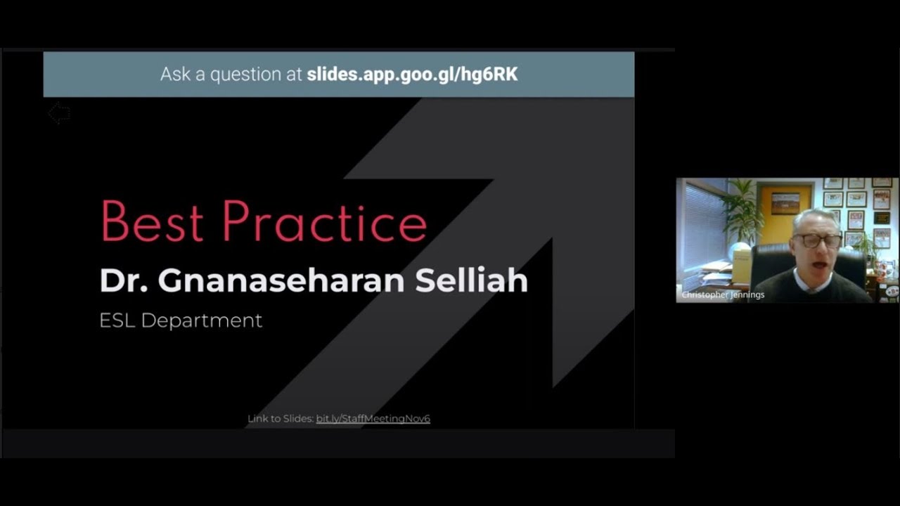 Best Teaching Pratice- Dr. Gnanaseharan Selliah - YouTube