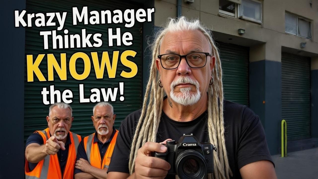 Crazy Manager Thinks He KNOWS the Law! - YouTube