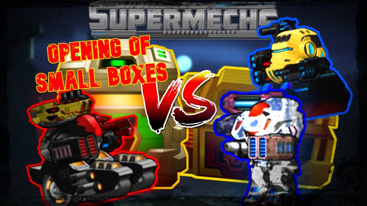 Super Mechs Arena Battles #55 And Small Unboxing - YouTube