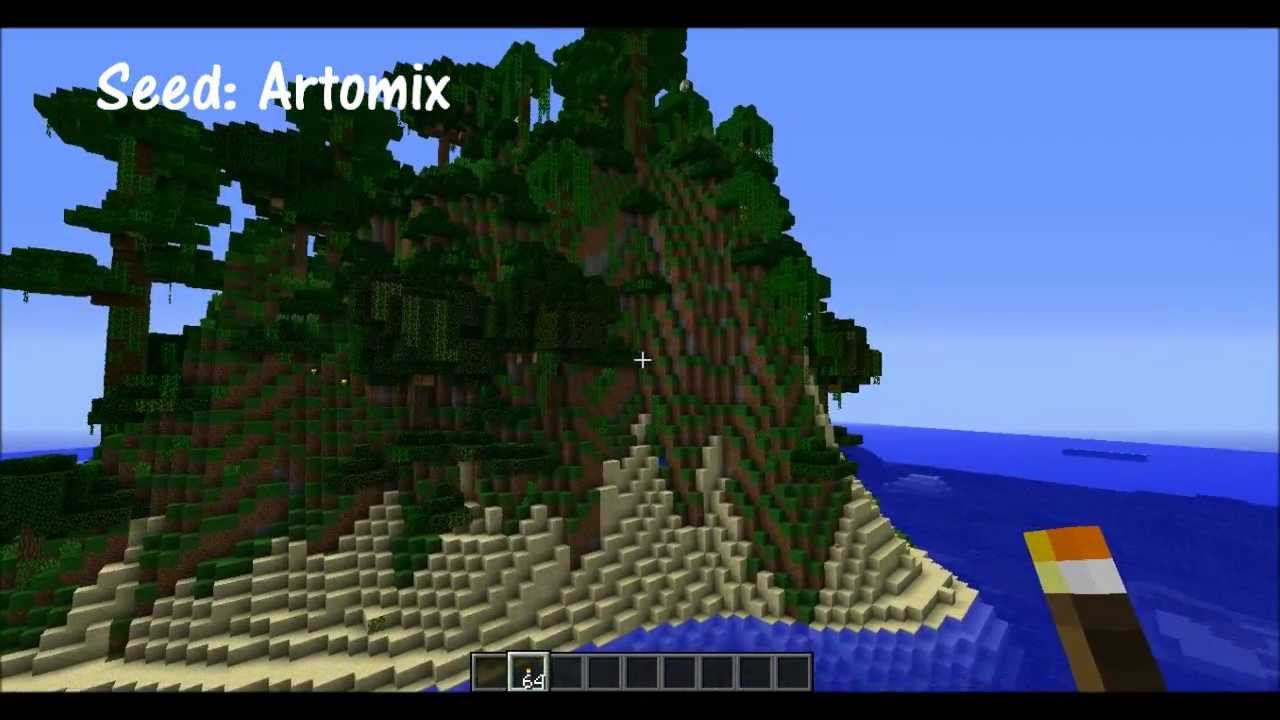 3 BEST MINECRAFT SEEDS 1.3 double ravine, double village, instant ...