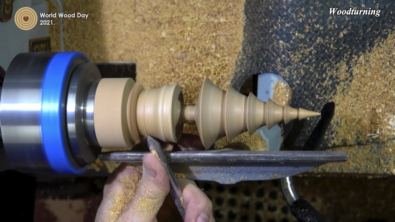 WWD 2021 Woodturning Demonstration - Theo Haralampou - YouTube