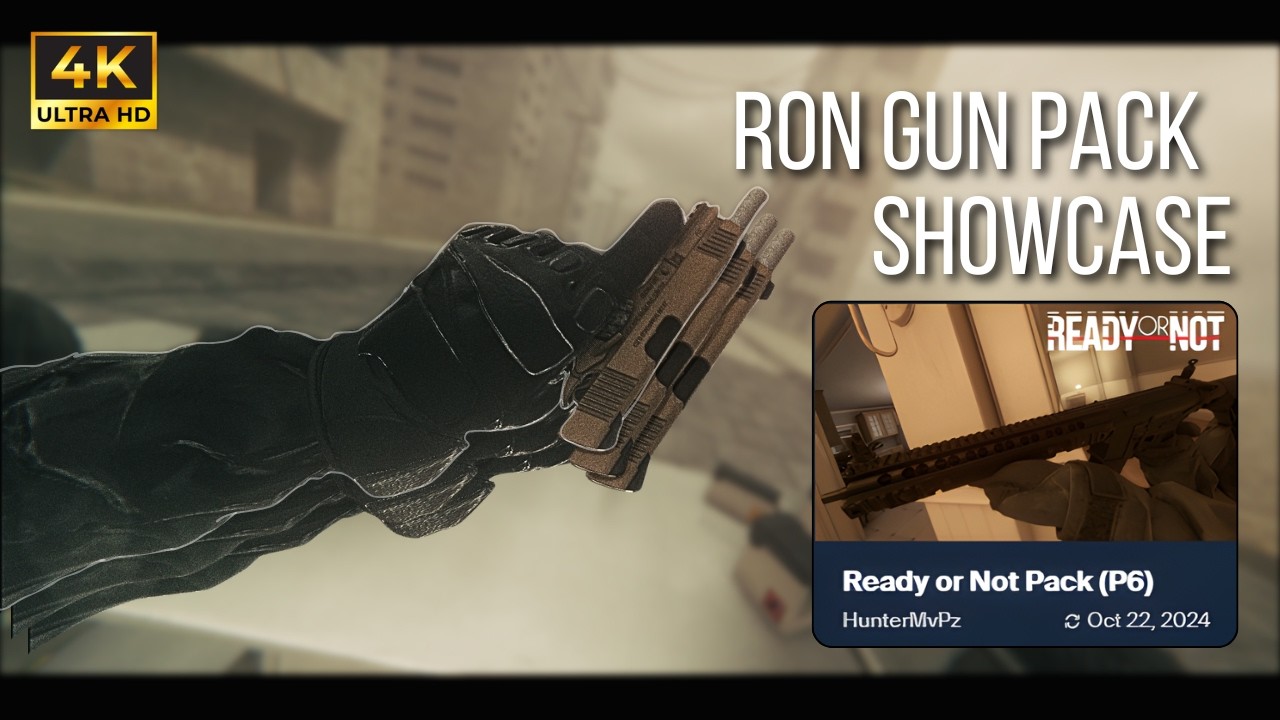 SATISFYING Gun Showcase | RON Gun Pack - YouTube