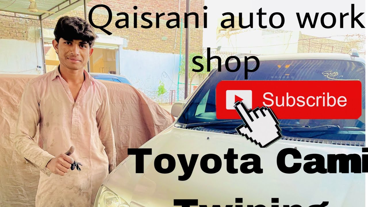 Toyota cami twining.#qaisrani #workshop #toyota #jeep #cami - YouTube