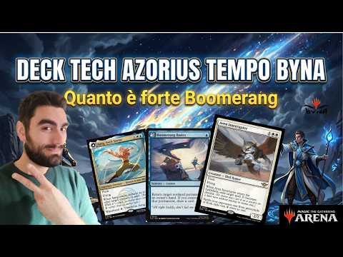 DECK TECH AZORIUS TEMPO BYNA #mtgarena #magic #mtgita #magicthegathering