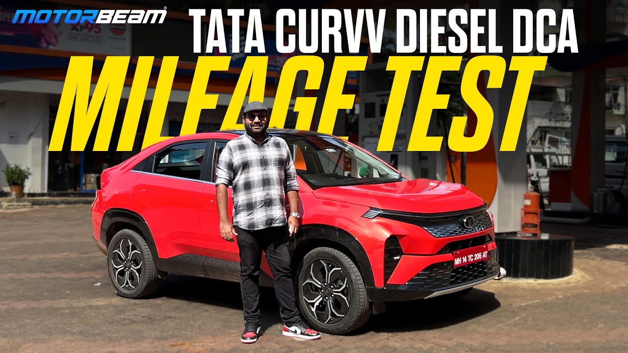 Tata Curvv Diesel DCA Mileage Test - Better To Drive Than EV ...