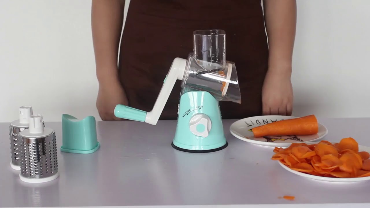 Tumbling Box All In One Grinder, Slicer and Shredder - YouTube