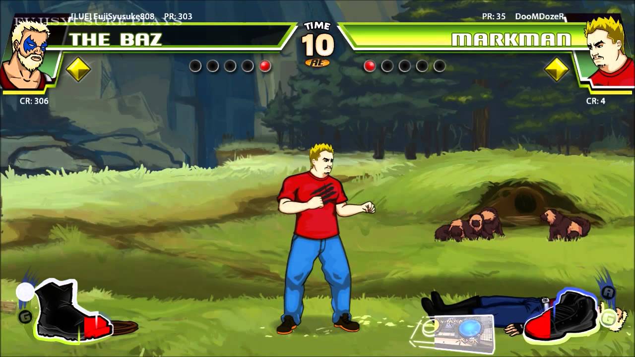 Divekick: vs. DoomDozeR [Baz vs. Markman] [Online Ranked] - YouTube