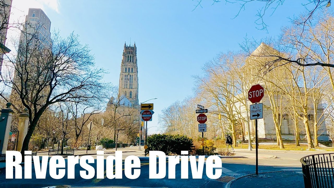NYC Driving-Riverside Drive in Upper West Side of Manhattan - YouTube