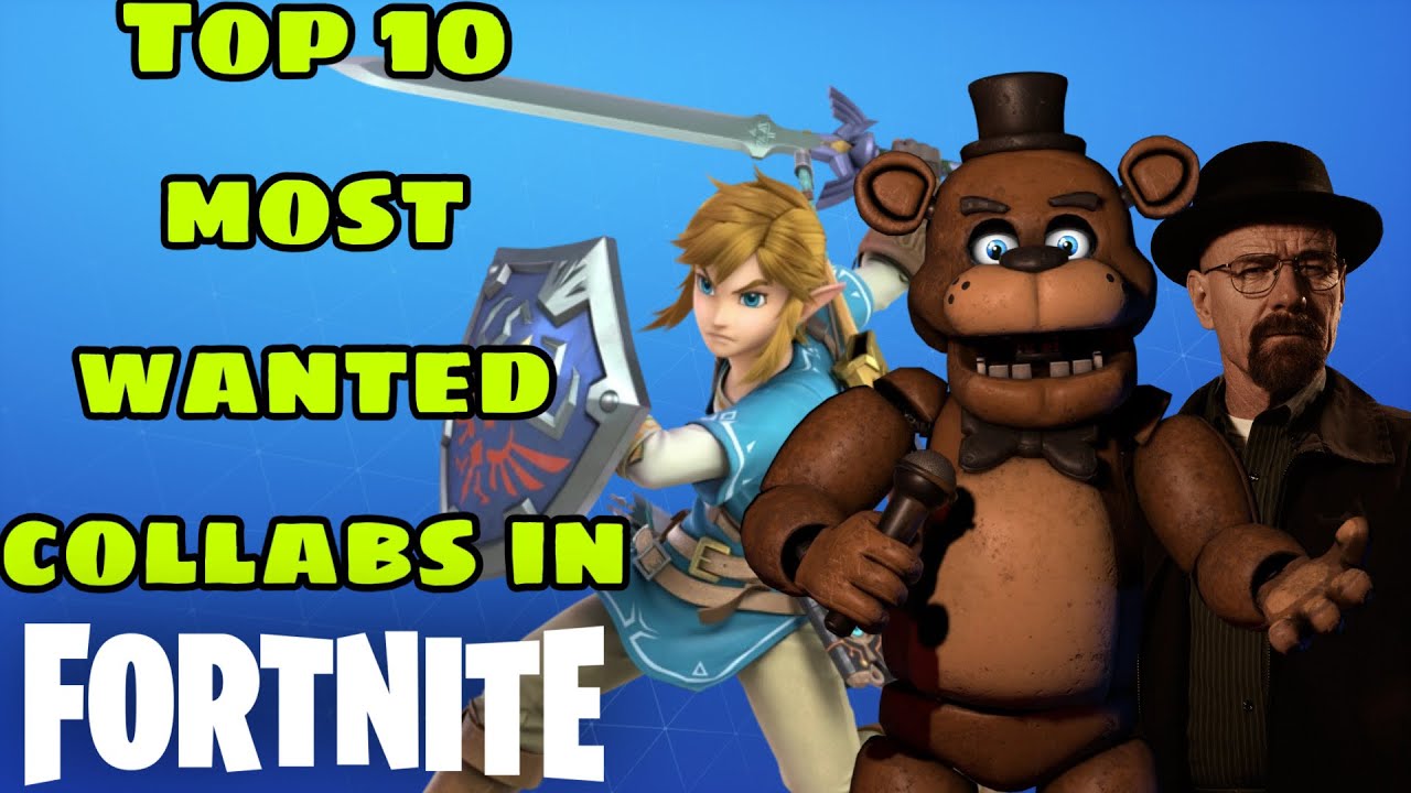 My Top 10 Most Wanted Collabs In Fortnite - YouTube