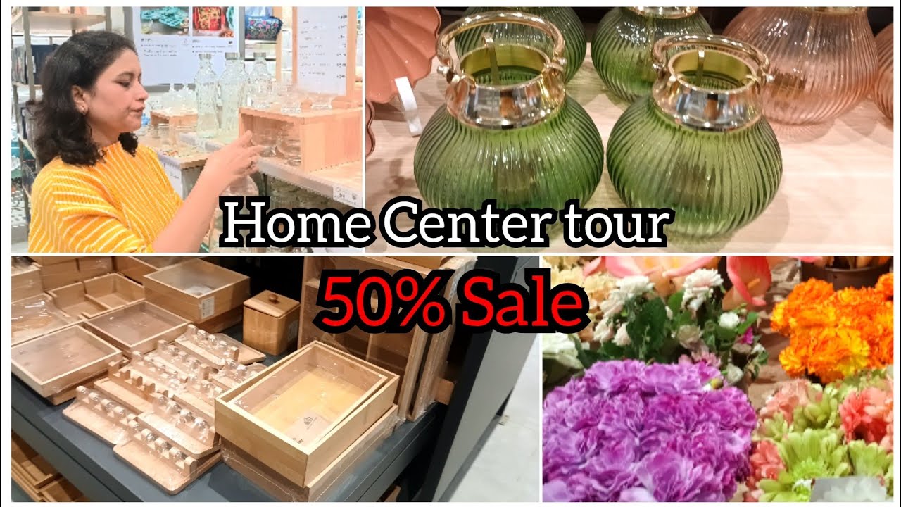 Home Center tour|Home Center 50% sale again|Home Center offers - YouTube