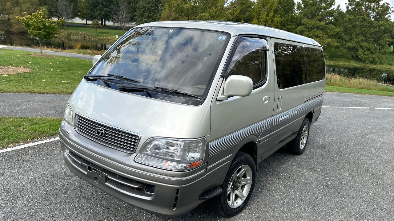 1996 TOYOTA HIACE SUPER CUSTOM LIMITED - 4WD - DIESEL - JDM ...