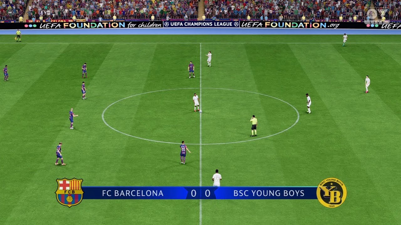 FC Barcelona vs BSC Young Boys | UEFA Champions League | FC24 Xbox ...