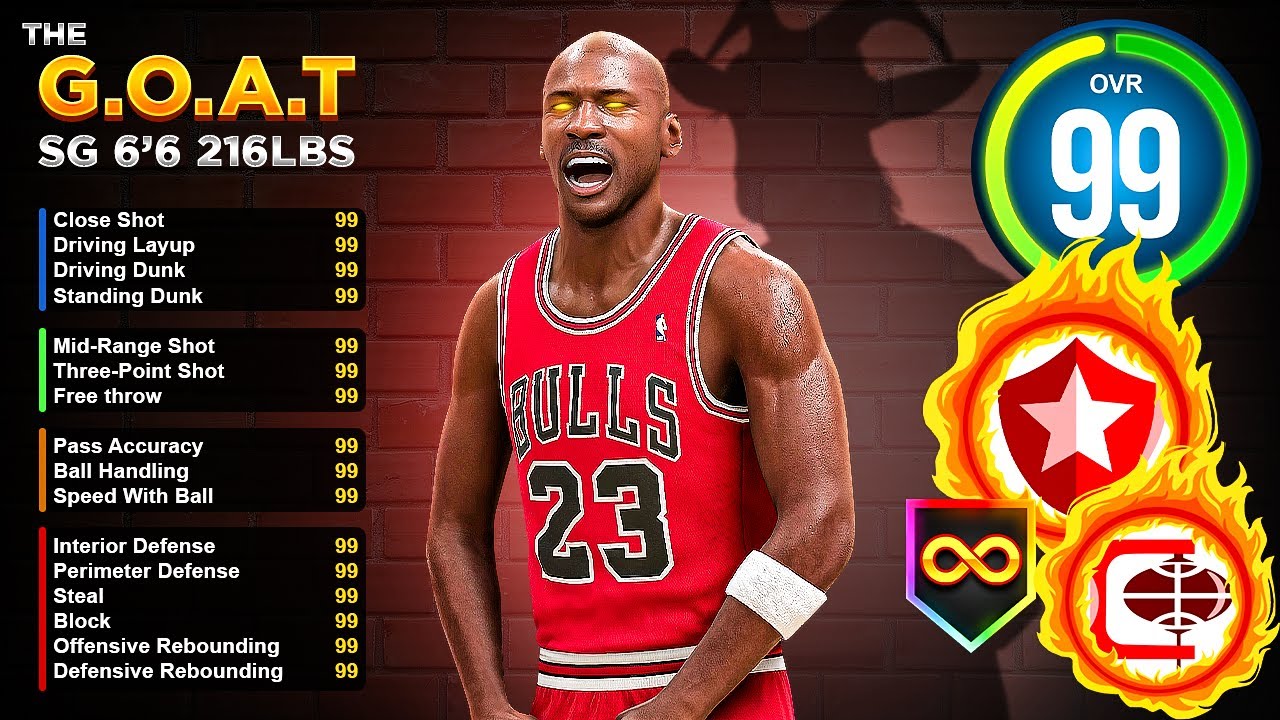 I CREATED MICHAEL JORDAN EXACT BUILD on NBA 2K25 - YouTube
