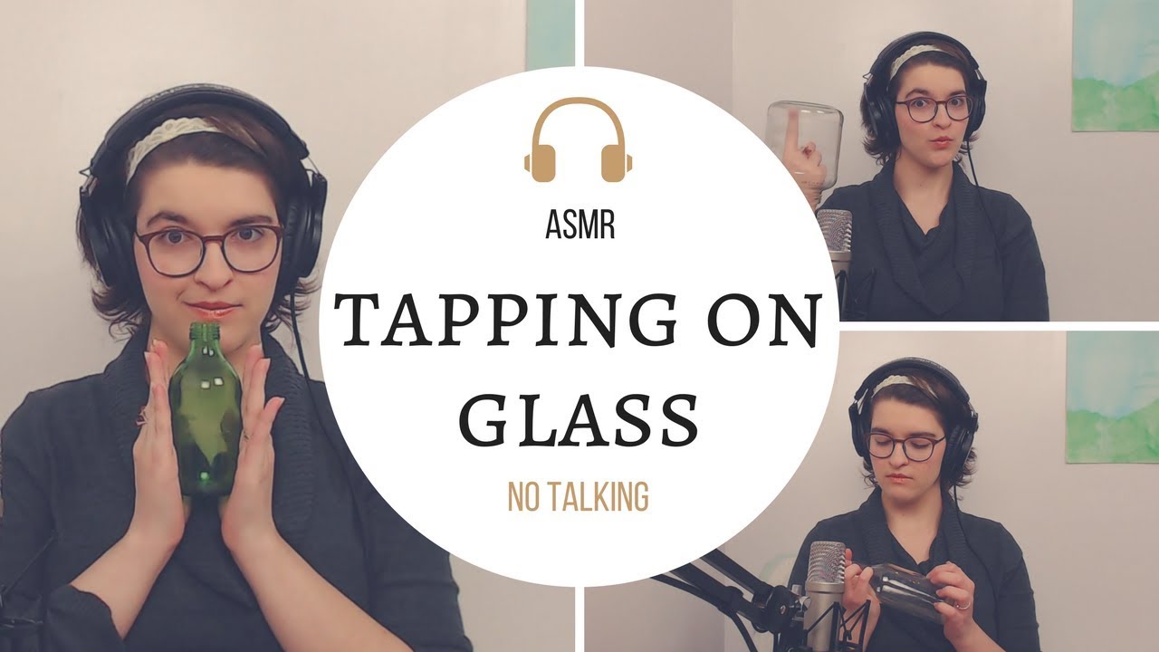 No Talking ASMR | Tapping on Glass - YouTube