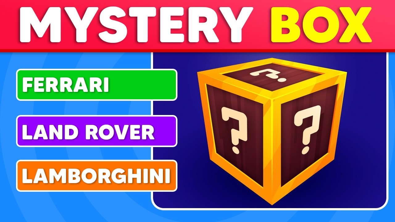 Guess What's in the Mystery Box? | Car Edition #quiz 🏎🚙 - YouTube