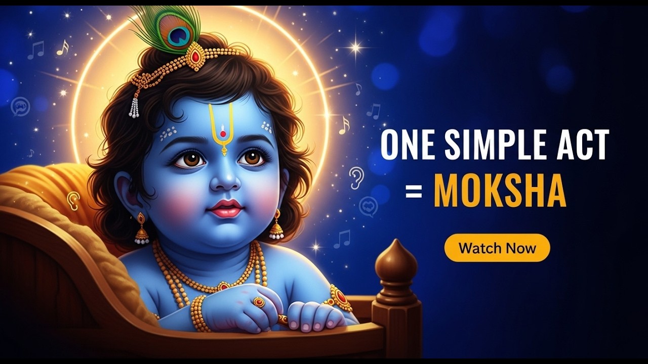 One Simple Act from Krishna’s Birth That Leads to Moksha - YouTube