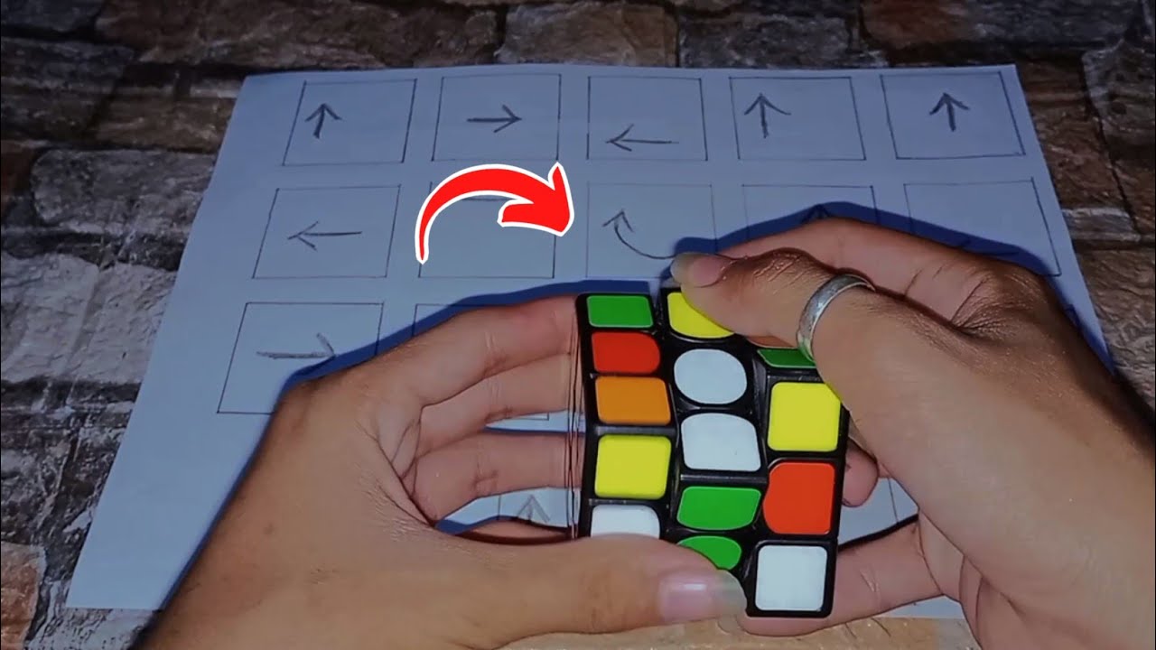 LEARN HOW TO SOLVE 3X3 RUBIK'S CUBE IN LESS THAN 1 MINUTE | training ...