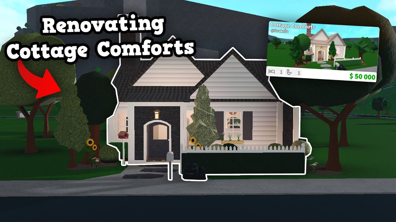I Renovated Itsakeila's Cottage Comforts Prebuilt House in Bloxburg ...