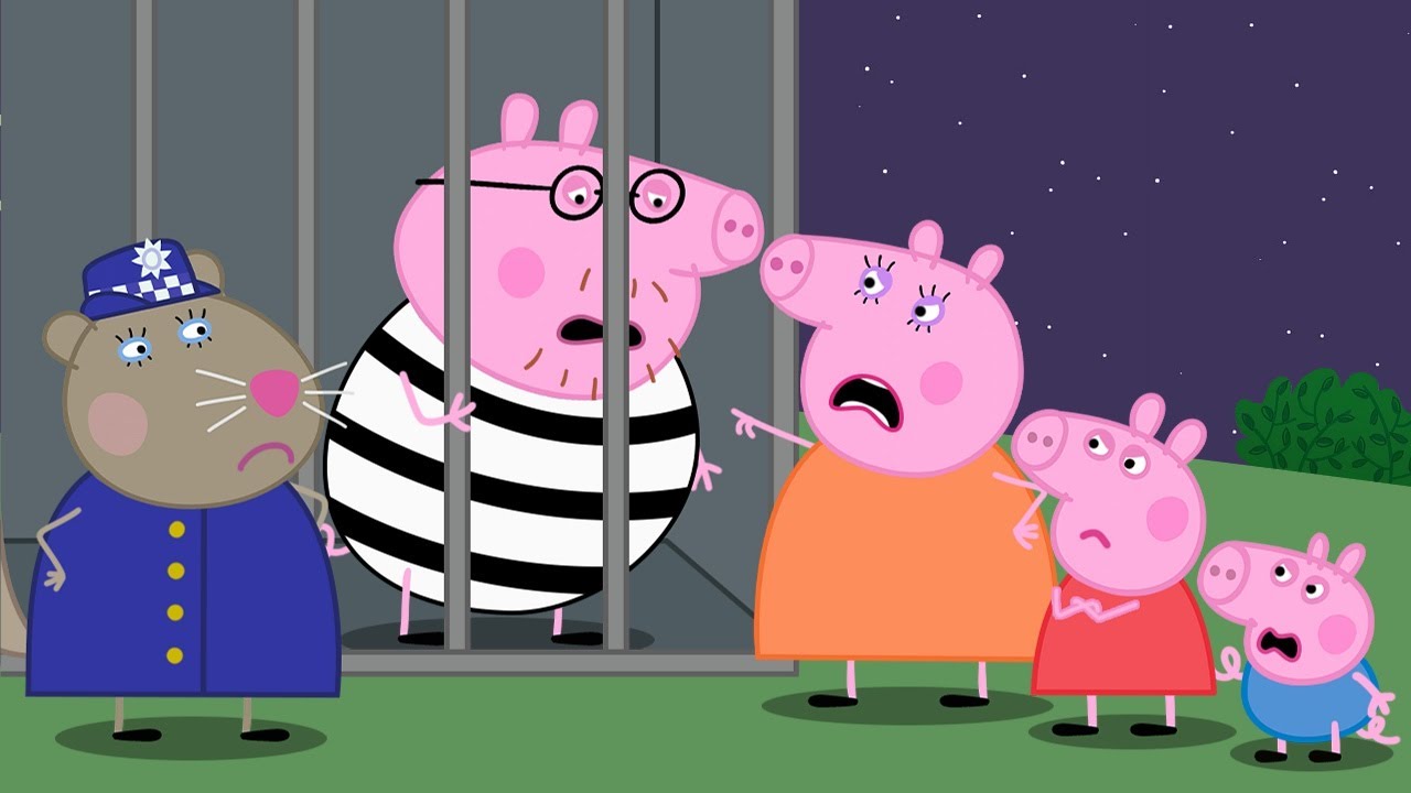 Why did Daddy Pig go to jail | Peppa Pig Funny Animation - YouTube