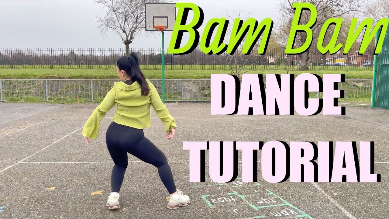 BAM BAM Camila Cabello ft. Ed Sheeran Dance TUTORIAL Beginner Friendly ...