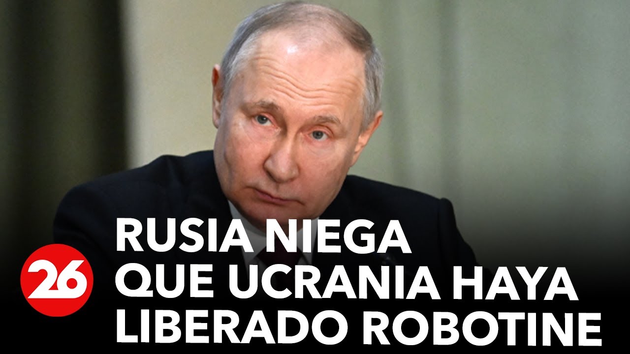 Rusia niega que Ucrania haya liberado Robotine - YouTube