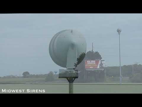 ACA P-50 Siren Test, Alert, Kenosha, WI (IL/WI Border) - YouTube