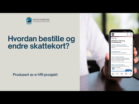 NO - Hvordan bestille og endre på ditt skattekort