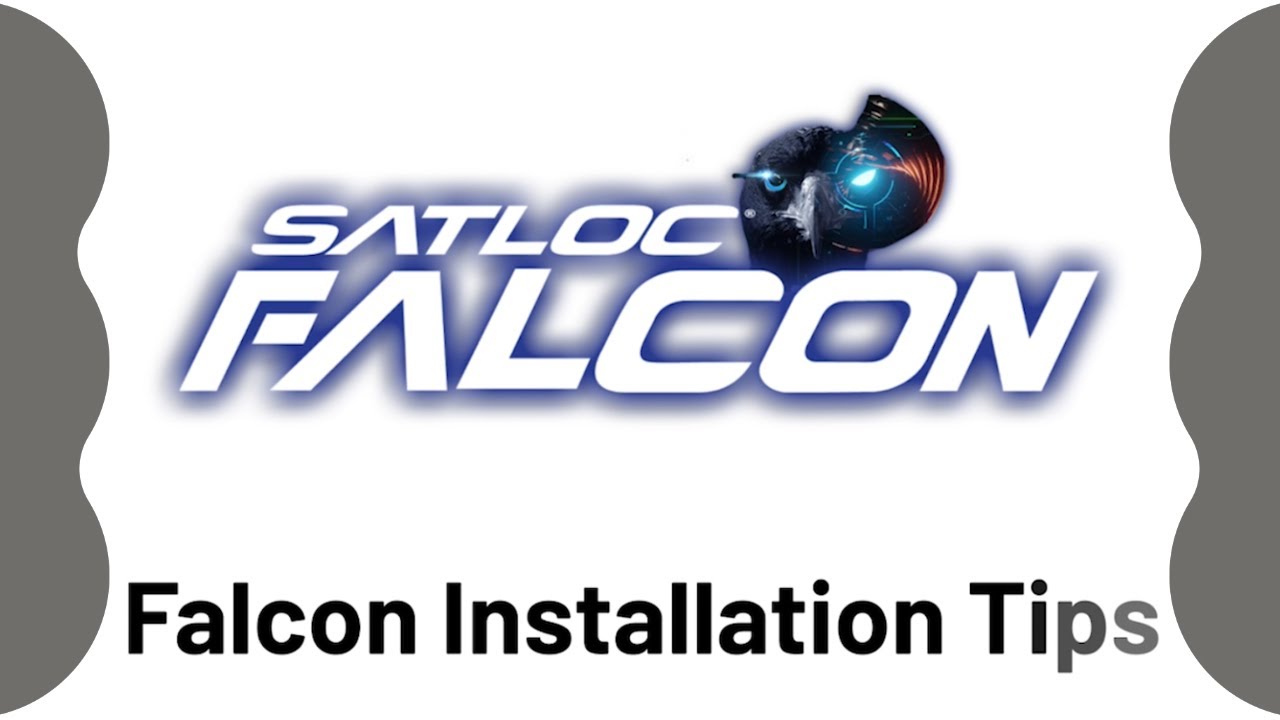 Satloc Falcon Installation Tips - YouTube