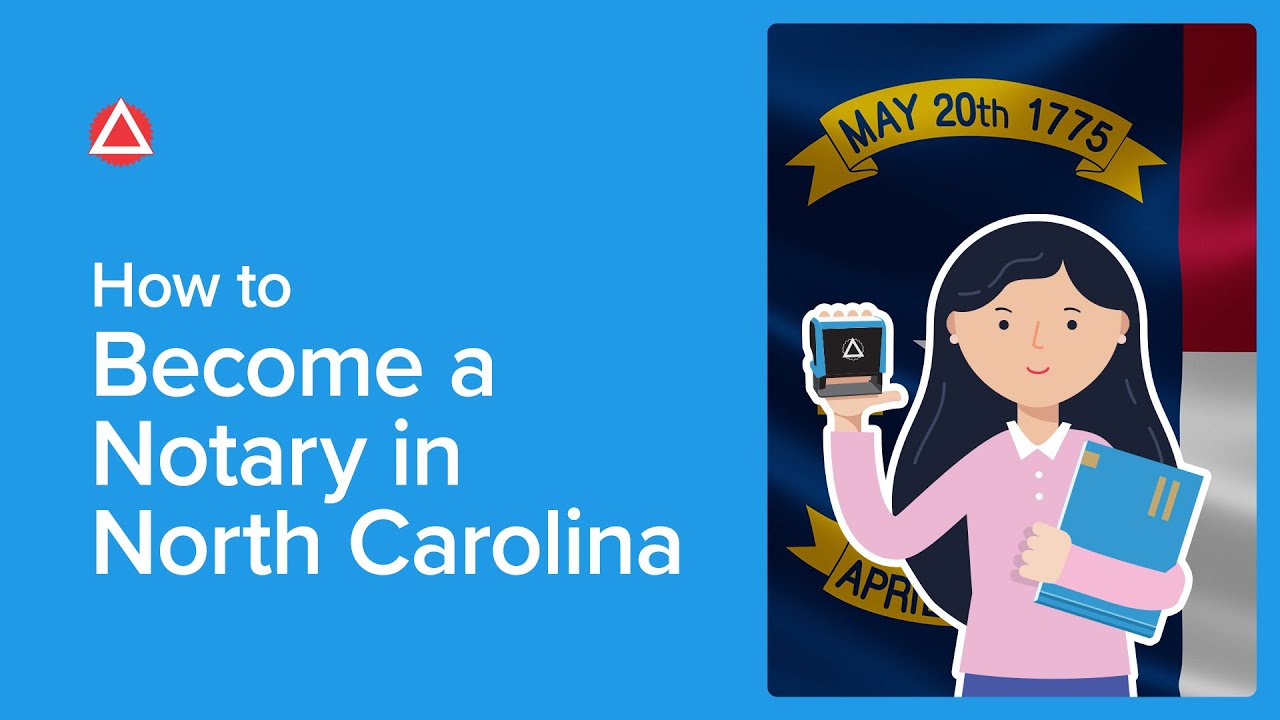 How to Become a Notary in North Carolina - YouTube