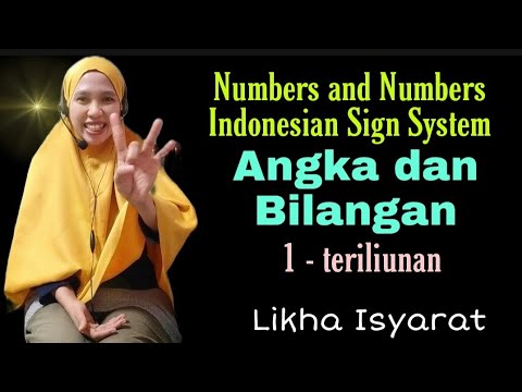Angka dan Bilangan || Sistem Isyarat Bahasa Indonesia || Numbers and ...