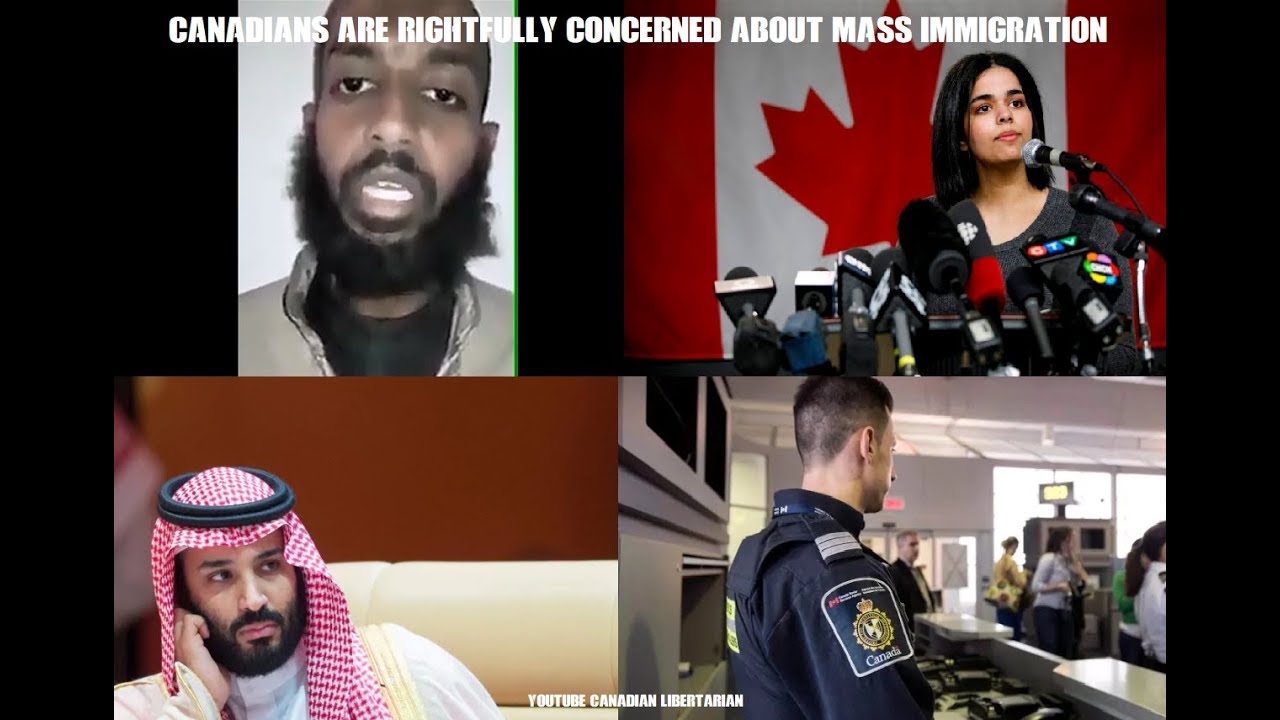 Canadians are rightfully concerned about Mass Immigration - YouTube