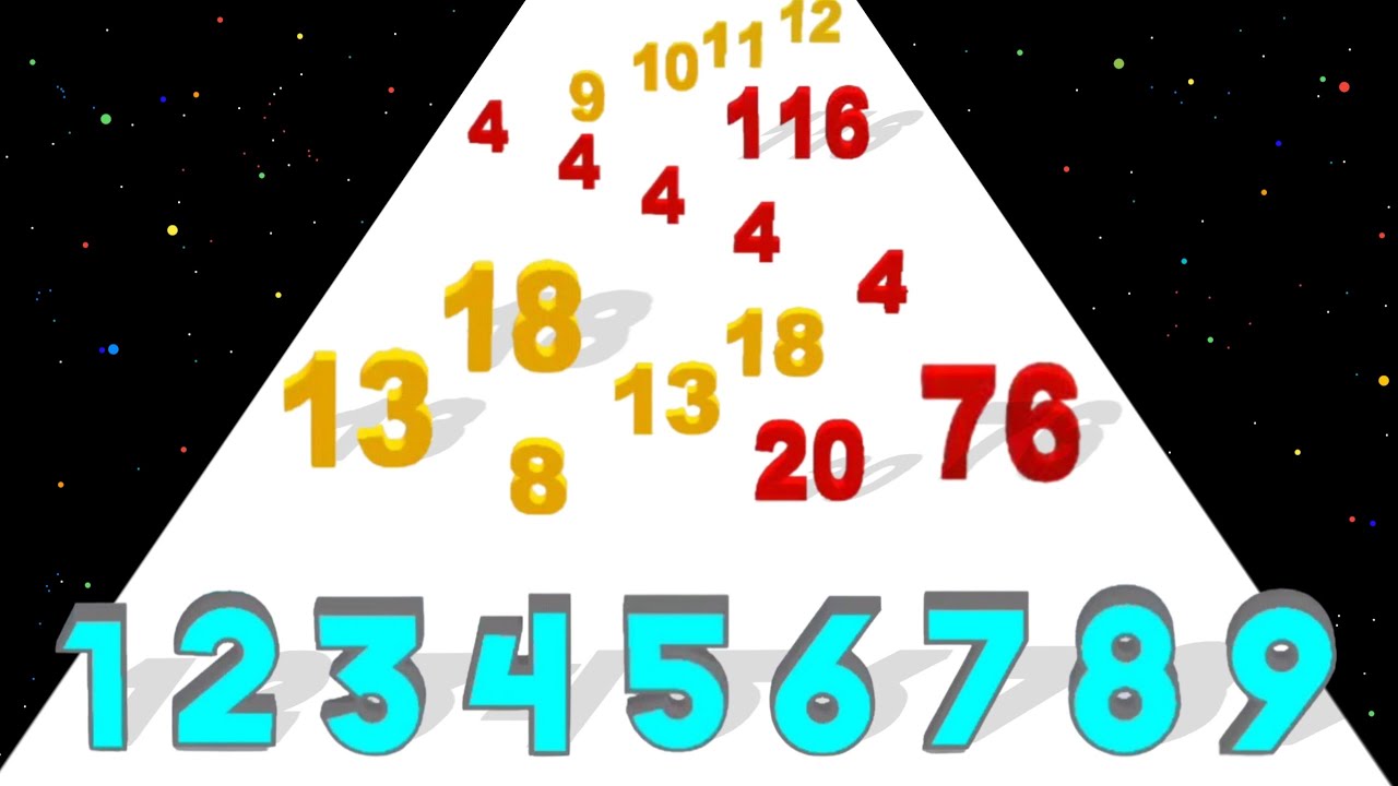 Number Merge Run Master - All Level Satisfying Number Stack Run (COUNT ...