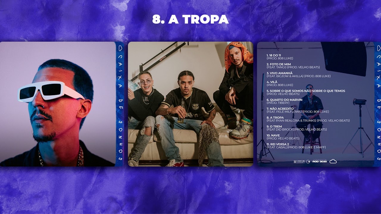 Rod 3030 - A Tropa (feat. Ryan Realcria & Trunks) (prod. Velho Beats ...