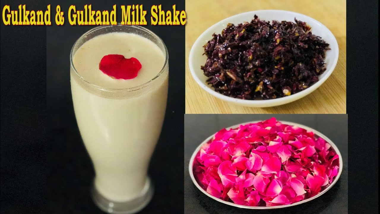 Gulkand Recipe in malayalam || Gulkand Milk Shake || Rose Jam||Nishi's ...