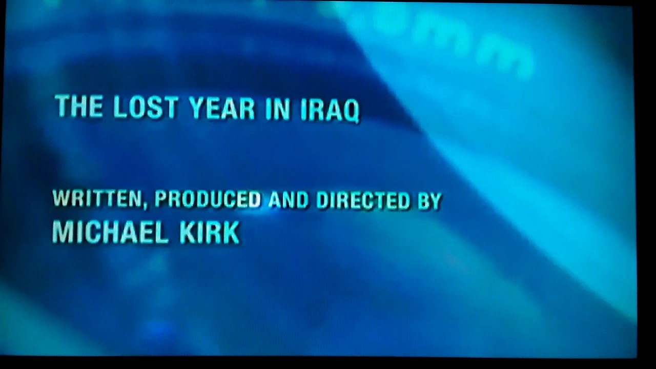 Frontline Closing Credits (2006) - YouTube