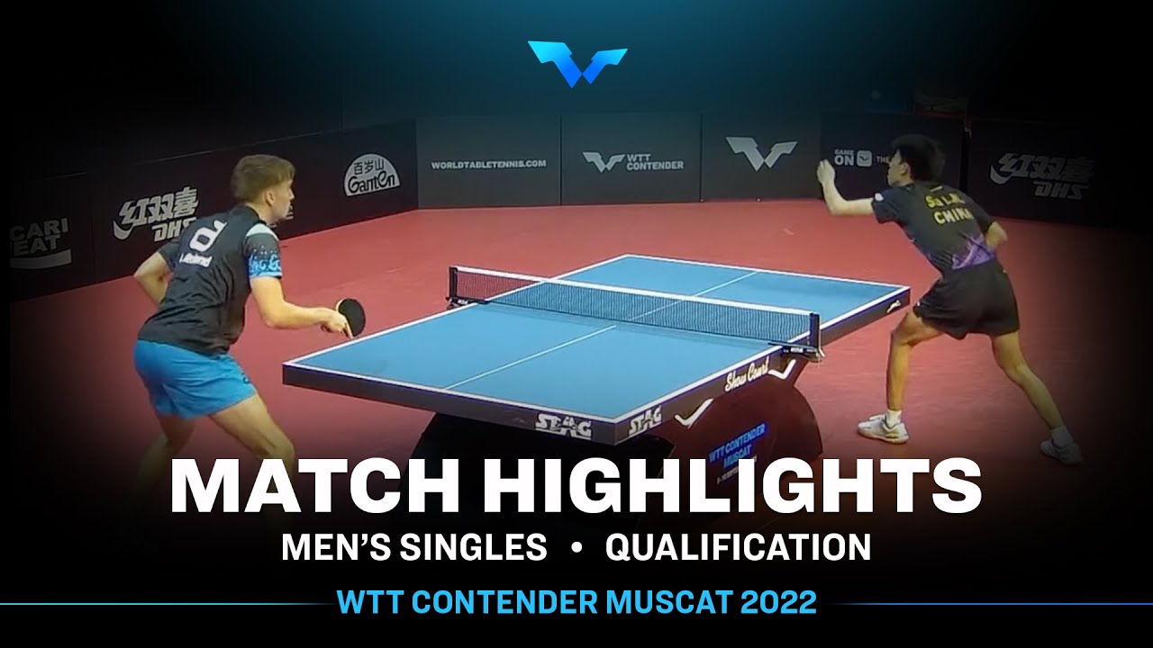 Jules Rolland vs Sai Linwei | MS | WTT Contender Muscat 2022 (Qual ...